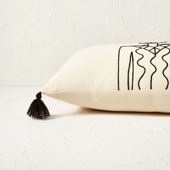 Opalhouse | Accents | Opalhouse X Jungalow Oversized Oblong Embroidered ...